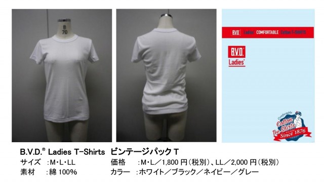 B.V.D.®140周年キャンペーン 2016年4月1日～6月30日実施 - Apparel Business Magazine アパレル ...