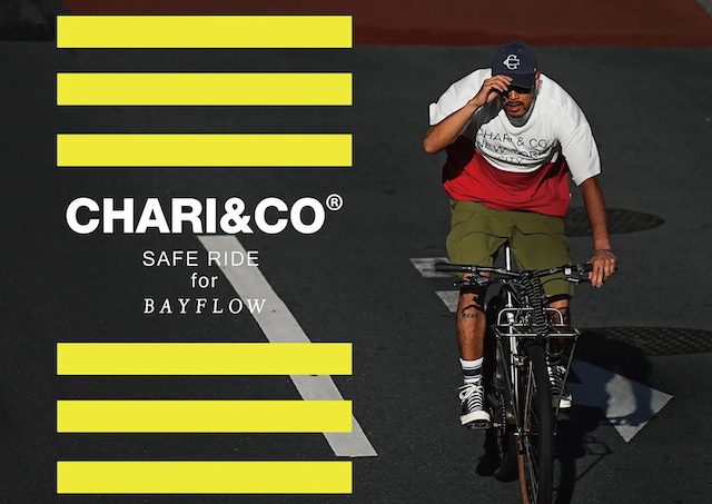 株式会社アダストリア 「BAYFLOW」とニューヨーク発のサイクルウェアブランド「CHARI&CO」のコラボアイテムが6月16日（金）発売 ...