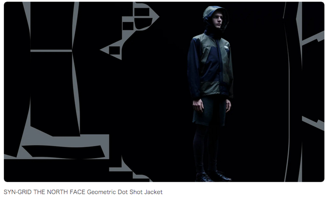 Synflux株式会社 Synfluxとゴールドウインによる「SYN-GRID」の第2弾が公開。THE NORTH FACEと ...